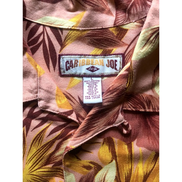 Caribbean Joe | Shirts | Mens Caribbean Joe Hawaiian Shirt | Poshmark